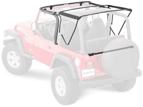 Mastertop Complete Soft Top Kits In Mastertwill® Fabric For 97 06 Jeep