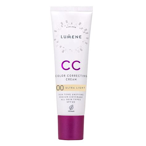 Køb CC Cream SPF 20 Ultra Light fra Lumene - Matas