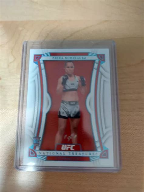 2023 PANINI CHRONICLES UFC National Treasures Platine Piera Rodriguez