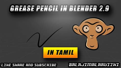 Grease Pencil Basics In Blender 29 In Tamil Blender Tutorials