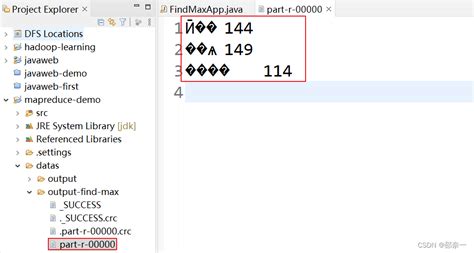 问题解决：mapreduce输出结果乱码（eclipse）reduce统计结果混乱 Csdn博客