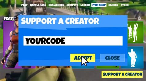 Fortnite Support A Creator Code Animation [fiverr] Youtube