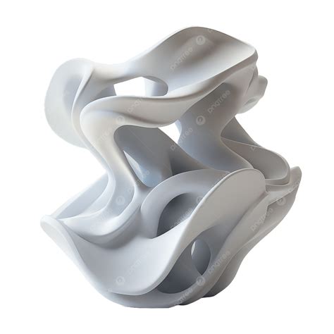 Sculptural Biomorphic Form Png Vector Psd And Clipart With