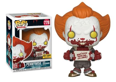 Funko Pop! Фигурка Пеннивайза со скейтбордом