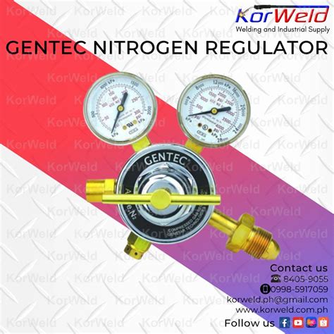 Gentec Nitrogen Regulator Commercial And Industrial Construction Tools