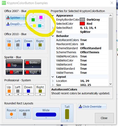 Bug Unable To Set Kcolorbutton Image · Issue 792 · Krypton Suite