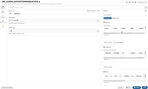 Mllearnaffinitypropogation — D3view Workflows Documentation Documentation