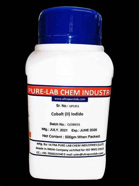 Cobalt Ii Iodide At ₹ 2000 Kg Cobalt Chloride In Mumbai Id 24664218212