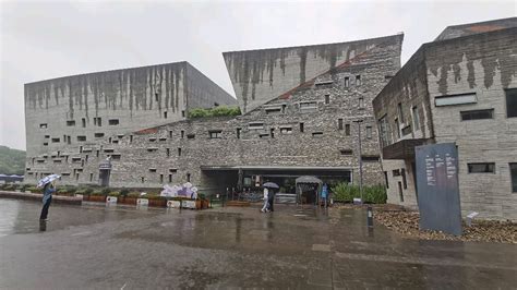 冒着九月的大雨逛宁波博物馆直播 旅游直播 百度直播