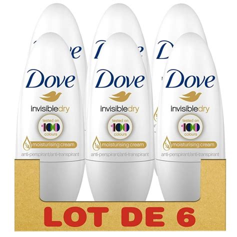 Dove Invisible Dry Anti Perspirant Deodorant Roll On 50 Ml Pack Of 6