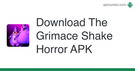 The Grimace Shake Horror Apk Android Game Free Download