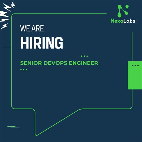 Nexolabs On Linkedin Devops Hiring Seniordevops Infrastructure Devopsasaservice