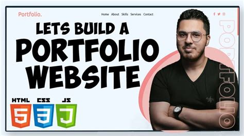 Personal Portfolio Website Using Html Css And Javascript From Scratch 🔥 Designing For