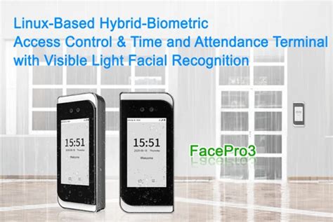Ip65 Rated Facial Recognition Door Access Control System With Tcp Ip Rs232 485 Wifi Access