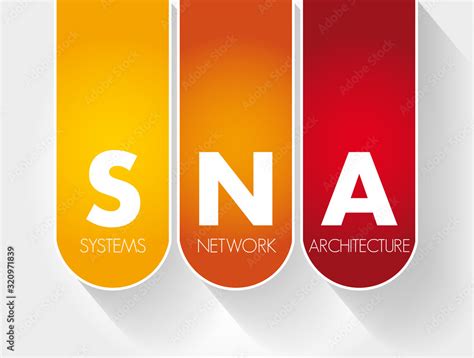 Sna Systems Network Architecture Acronym Technology Concept