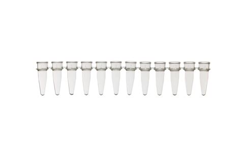 0 2ml UltraFlux PCR Tubes 12 Tubes Per Strip Bioquote