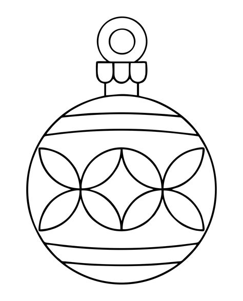 6 Best Printable Christmas Ornament Patterns