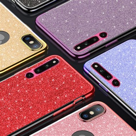 Glitter TPU Soft Case For Huawei P30 Pro Cases Cover For Huawei P30
