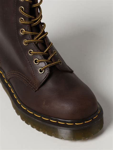 DR MARTENS Botas para hombre Marrón Botas Dr Martens en línea en GIGLIO