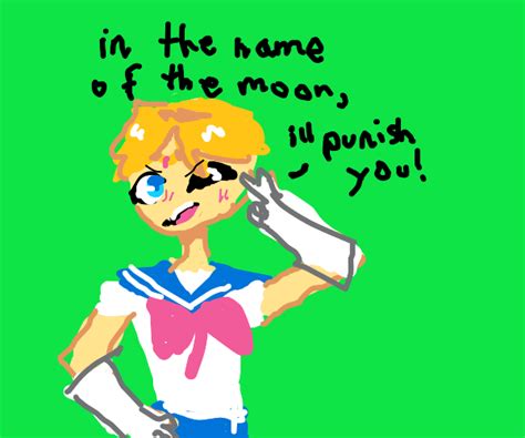 Sailor Moon Gender Swap Drawception