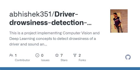 Github Abhishek351driver Drowsiness Detection Cnn Keras Opencv This Is A Project