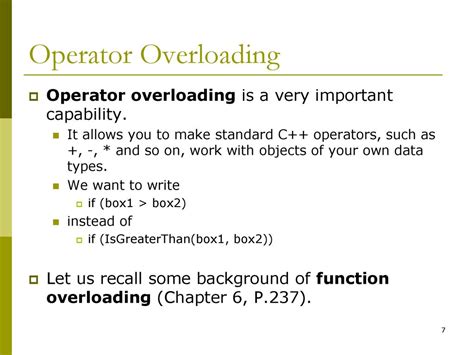 chapter 8 part 2 destructor and operator overloading p 331 ppt download