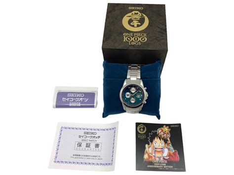 1円スタート ワンピース Seiko 1000logs Anniversary Edition 7t92 Hbz0 1000話記念 限定