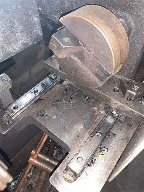 Lns Air Actuated Chamfer Machie Stock 12202