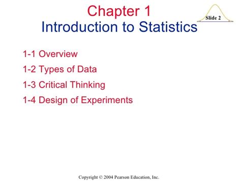 Introduction To Statistics
