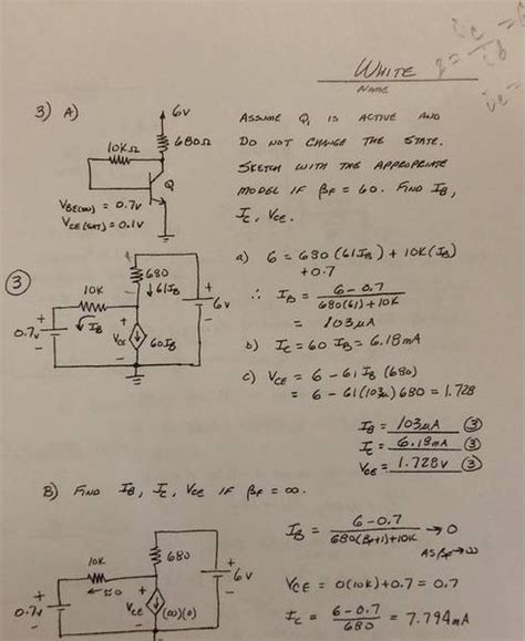 Pnp Transistor Voltage Calculation • Physics Forums