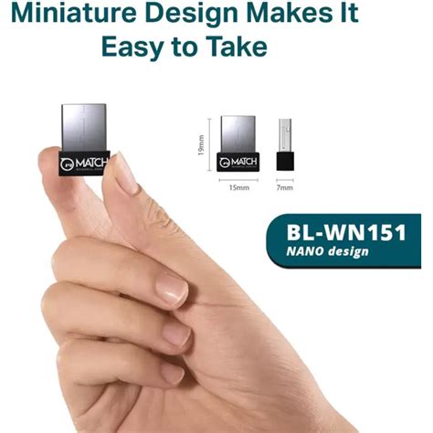 Nano Usb Wireless Adapter Match Lb Link Wn 151 150mbps Price In Nepal