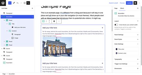 Gutena Accordion Organize Your Content In Collapsible Accordions