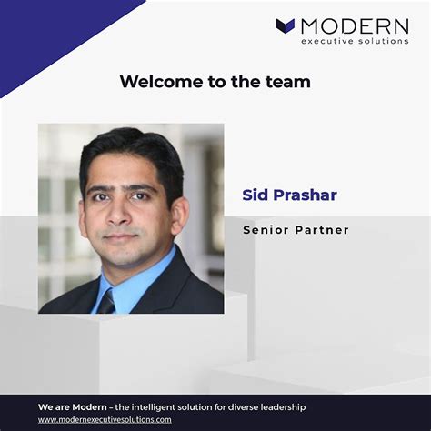 Sid Prashar On Linkedin Thrilled To Join The Amazing Team Modern