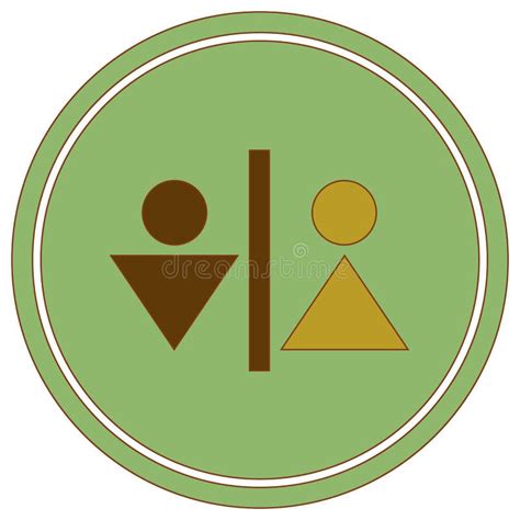 Man And Woman Toilet Stock Vector Illustration Of Hygiene 129943238