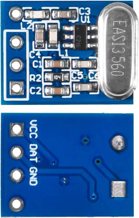 Qccan 5 Sistemas 433mhz Transmisor Inalámbrico Y Receptor Módulo De