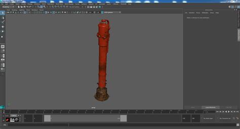 Old Fire Protection Underground Indicator Post 3d Model 29 3ds