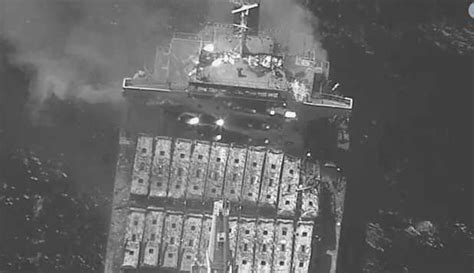 紅海貨船遭「葉門叛軍彈襲」起火狂燒！釀3船員罹難、4人受傷 國際 Ctwant