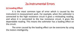 Errors In Measurement PPTX