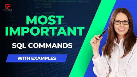 Most Important Sql Commands Youtube