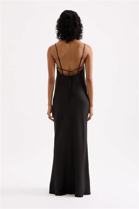 Shop Greta Slip Dress Nude Lucy