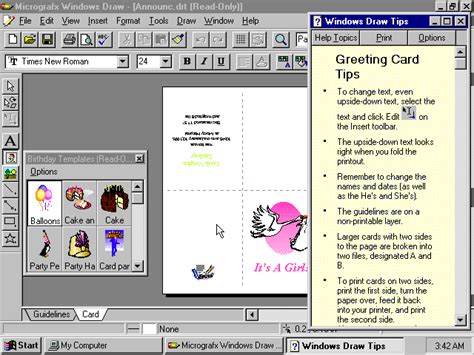 Winworld Micrografx Windows Draw 40