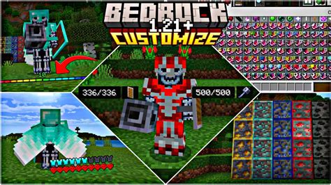 👉 actualizaciÓn bedrock customize para mcpe 1 21 novedades youtube