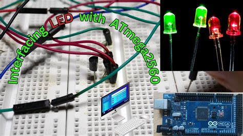 Two Hands On Methods Of Programming For Interfacing Led Circuits With ATmega Microcontroller