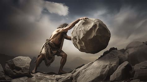 Download Sisyphus Eternal Struggle  Wallpaper