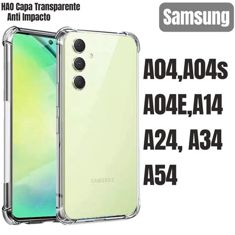 Capa Capinha Transparente Anti Impacto TPU Case Para Samsung Galaxy A04