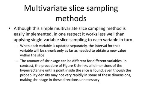 Ppt Slice Sampling Powerpoint Presentation Free Download Id2947736
