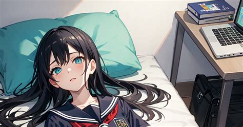 女の子 Girl On Bed Softpinkのイラスト Pixiv