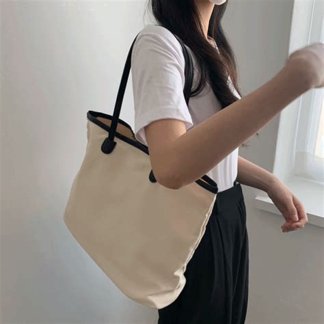 수납대박 린넨 데일리백 쇼퍼백 노트북 보부상 여행가방 에이블리