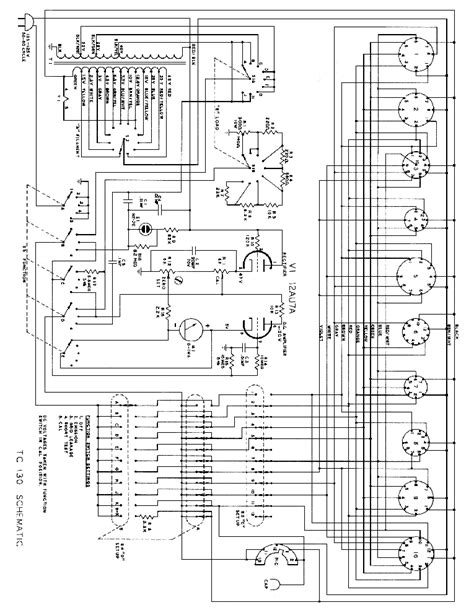 Sencore Tc130 Tube Tester Sch Service Manual Download Schematics Eeprom Repair Info For