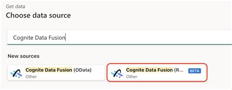 파워 쿼리 Cognite Data Fusion REST API 커넥터 Power Query Microsoft Learn